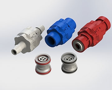 Miniature Check Valves for One Way Flow Control | ISM