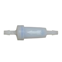 Small Plastic Inline Filter | 1/8" Hose Barb - 48 Micron