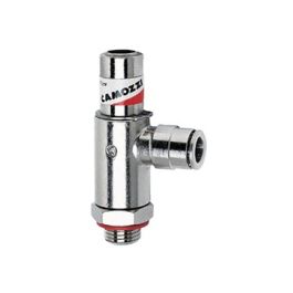 GSCO 805-1/4-8, 1/4" Male BSPP x 8mm Push-In Needle Valve